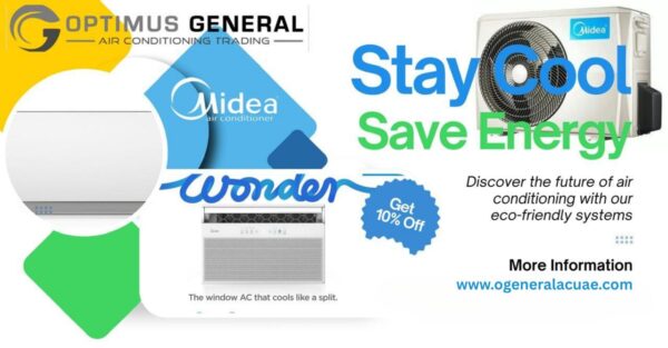 Optimus General #1 Midea Ac Supplier and Dealer in UAE